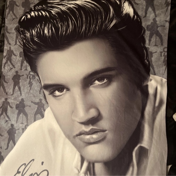 Bedding | Elvis Presley Black And White Throw Plush Soft | Poshmark